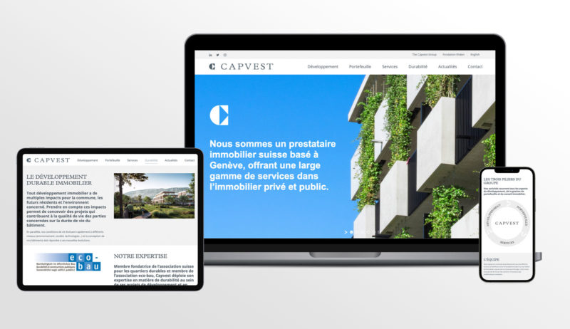 Nouveau site Capvest - Actualités Capvest